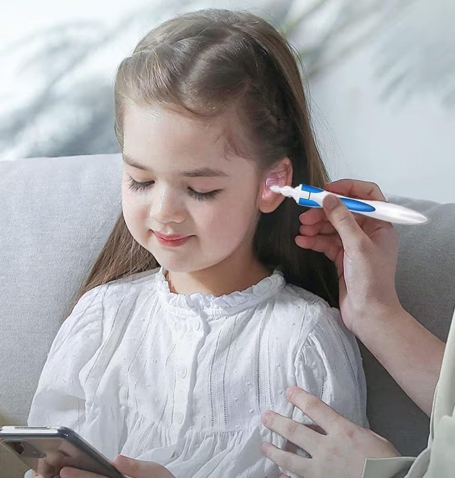 Ear Wax Remover, Safe and Soft 360 Degree Spiral Silicone Ear Cleaning ...