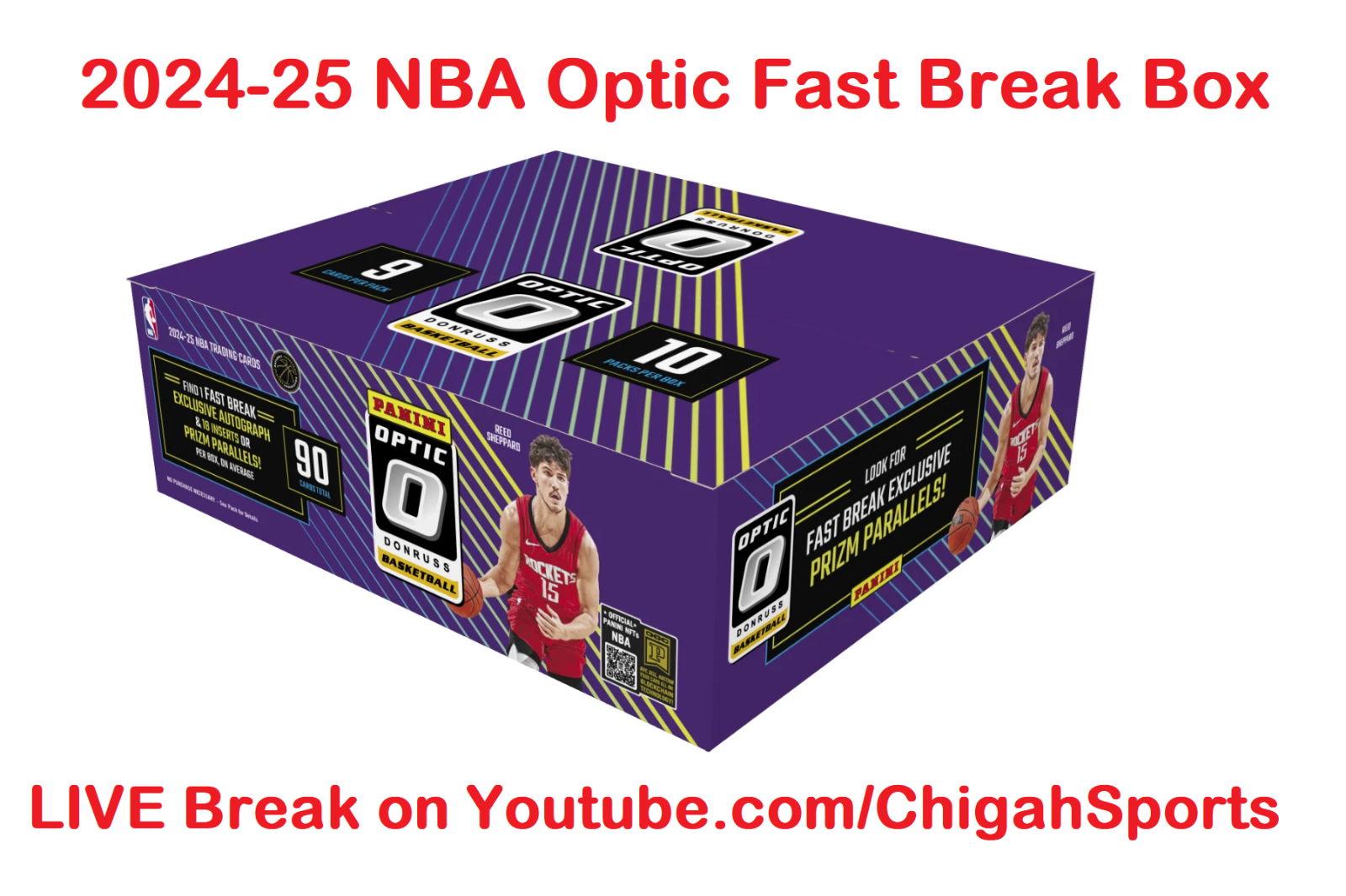 Milwaukee Bucks 1-Box Optic Fast Break NBA Basketball 2024-25 Break ...