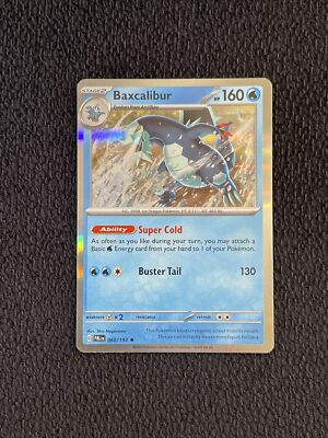 Baxcalibur Paldea Evolved 060/193 Pokemon TCG Card NM/M Holo | eBay