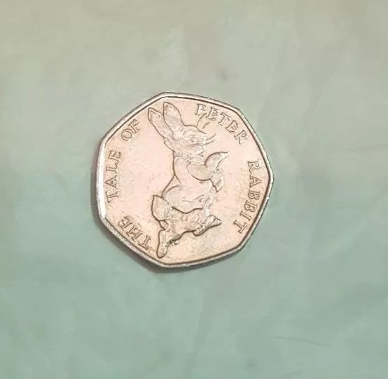 The Tale Of Peter Rabbit 2017 50p coin. RARE CIRCULATION. | eBay UK