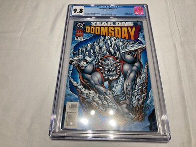 Doomsday Annual 1 CGC 9.8 White Pages Ordway Kane Darkseid Year One ...