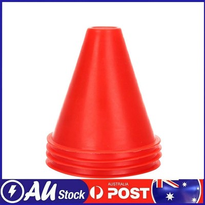 10x Marker Cones Roller Skating Football Soccer Training Equipment (Red ...
