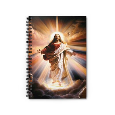 Jesus in Heaven Art Christian Prayer Journal Church Notebook Sermon ...