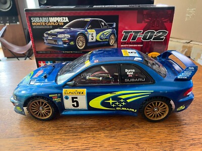 Tamiya 58631 Subaru Impreza Monte Carlo 99 RC Car TT-02 Rally | eBay