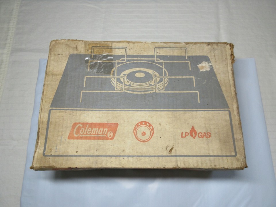 Vintage Coleman Picnic Single Burner Stove Model 5404-731 LP Gas with ...