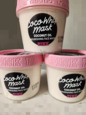 Victoria’s Secret PINK Coco Whip Mask Coconut Oil 6.5 oz Lot 3 Jars 🥥 ...