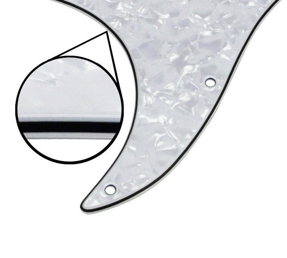 Left Handed Strat Stratocaster Electric Guitar Pickguard Scratchplate ...