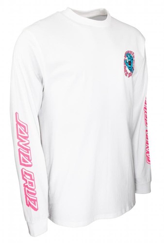 SALE SANTA CRUZ Screaming Speed Wheels SW Hand LS t-shirt M Long ...