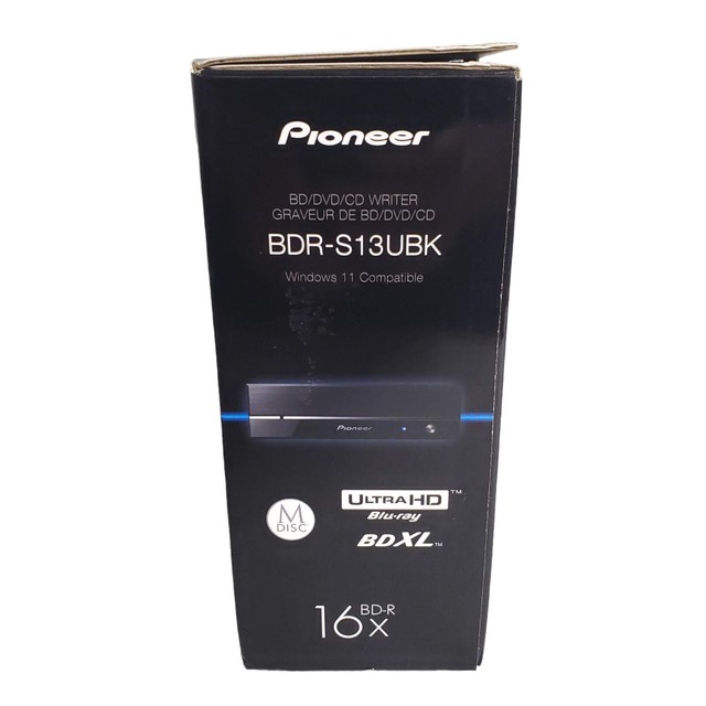 Pioneer BDR-S13UBK Internal BD/DVD/CD Writer - Black for sale online | eBay