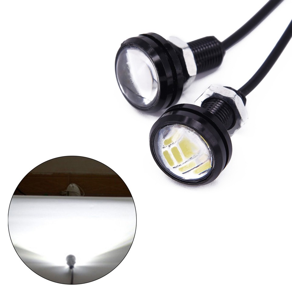 12LED Super bright Lamps Blubs Auto ABS Anti-collision 15W Lights 12V ...