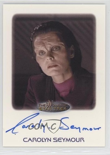 2010 The Women of Star Trek Carolyn Seymour as Mirasta Yale Auto 02ws ...