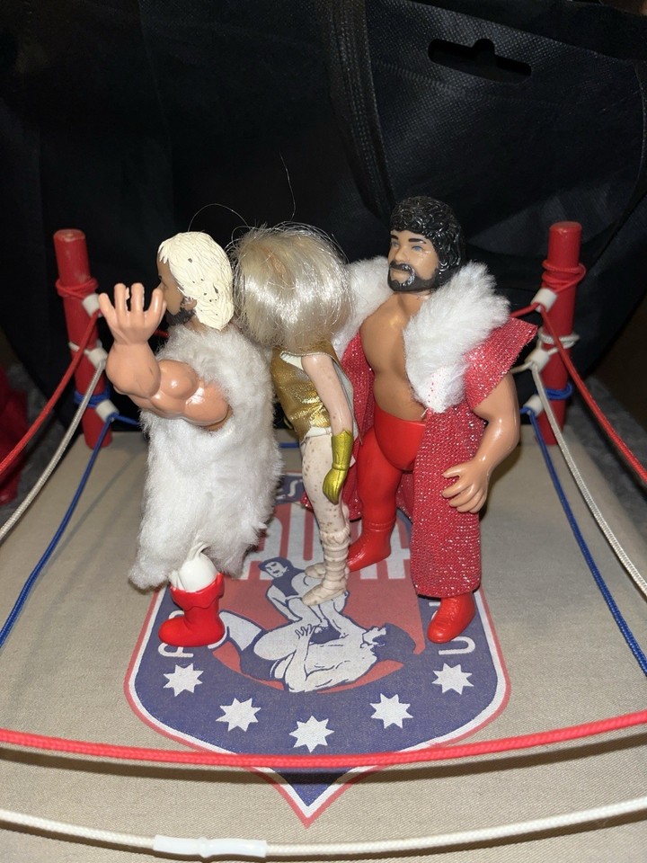 AWA REMCO STEVE REGAL JIMMY GARVIN & PRECIOUS WRESTLING FIGURES ️wwe ...