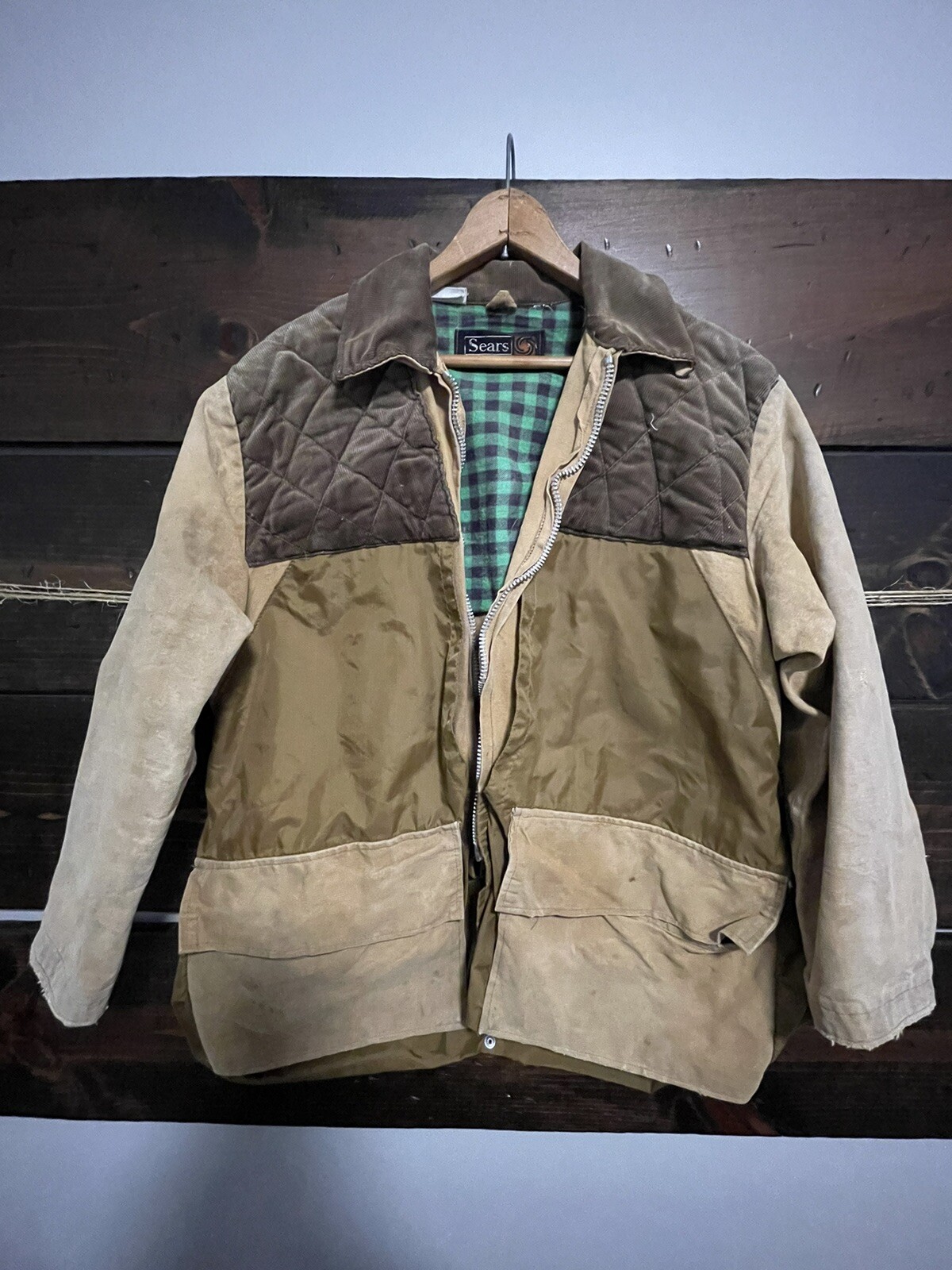 1960’s Vintage Sears Fieldmaster Hunting Jacket, Very… - Gem