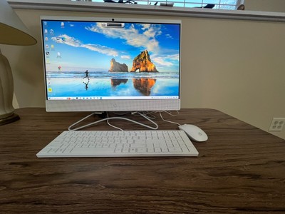 HP All-in-One 24-f0xx ( 960TB SSD, AMD A9, 3.10 GHz, 8GB ) Desktop PC ...