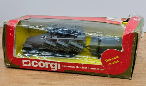 Vintage Corgi Die-Cast 907 German Rocket Launcher. New In Original ...