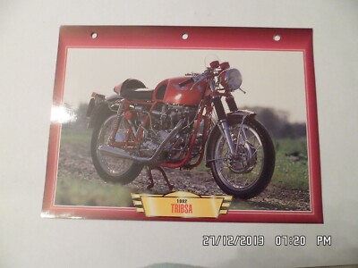 CARTE FICHE MOTO TRIBSA 1992 | eBay