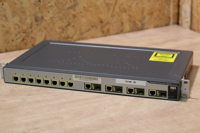 Cisco Catalyst Express (WS-CE500G-12TC) 12-Ports Rack-Mountable Switch ...