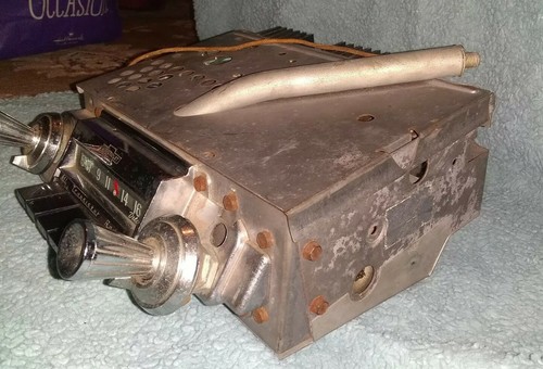 1960s Chevrolet Delco All Transistor Car Radio, AM Push Button Radio ...