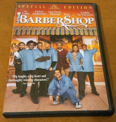 BARBERSHOP (DVD, 2003, Special Edition,MGM). Ice Cube / Cedric the ...