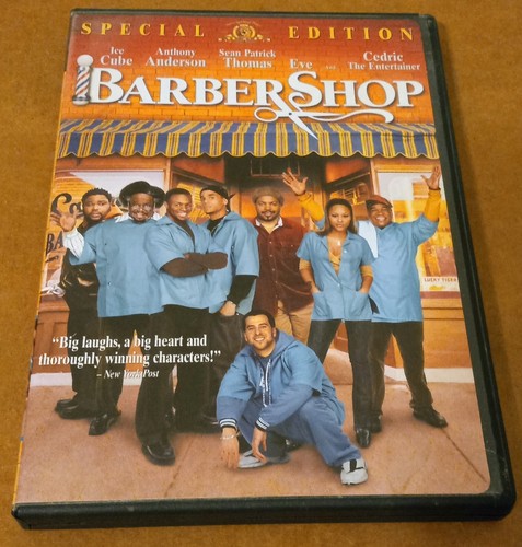 BARBERSHOP (DVD, 2003, Special Edition,MGM). Ice Cube / Cedric the ...