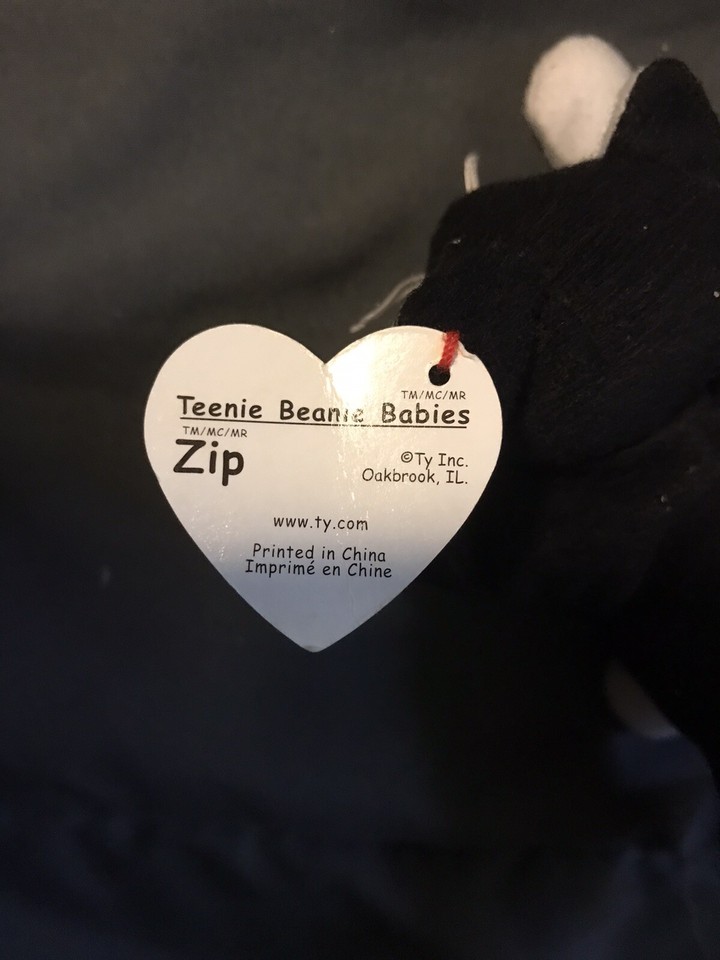 Ty Zip Teenie Beanie Baby | eBay