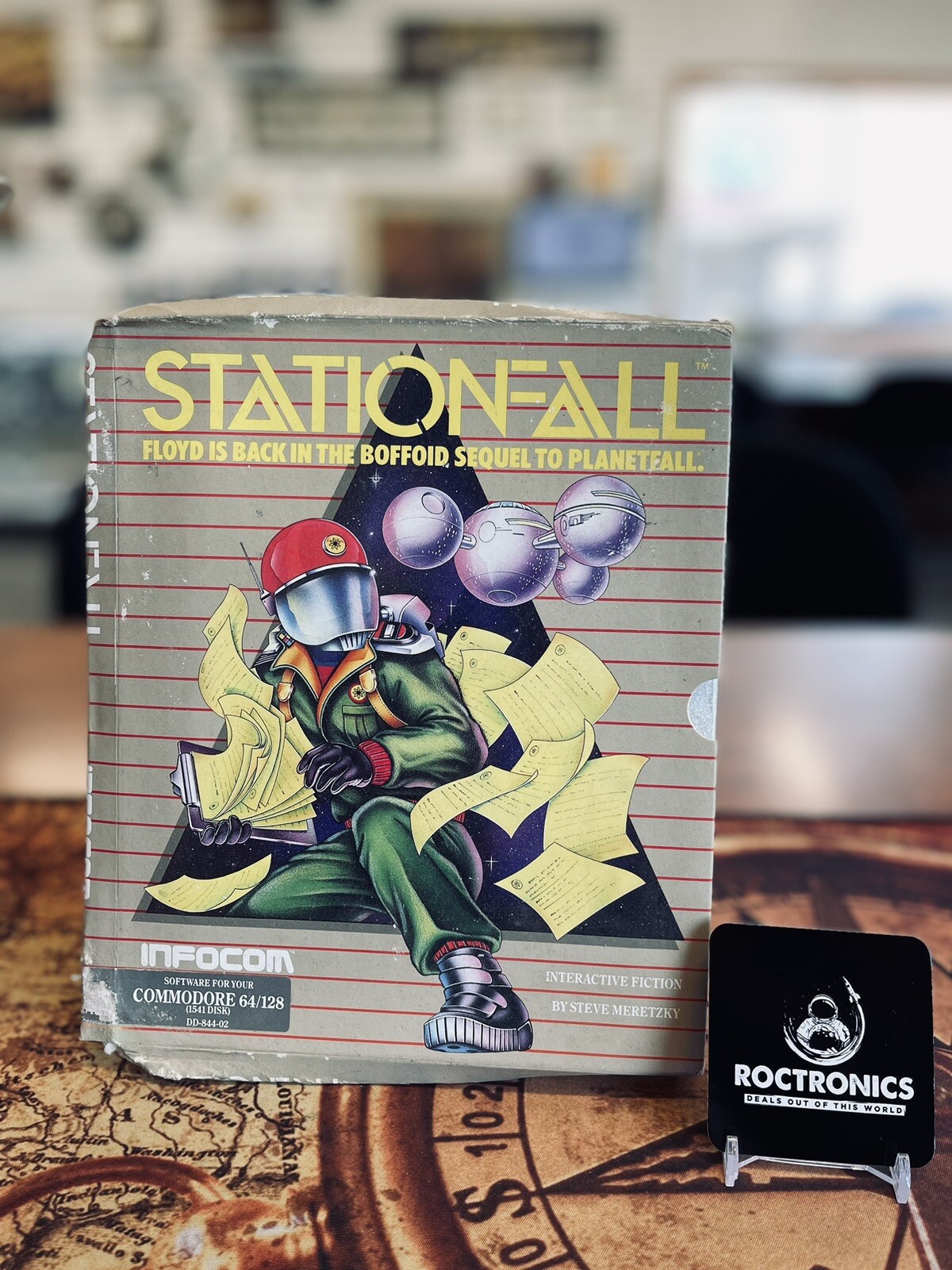 Stationfall 1987 Rare Vintage Infocom Commodore 64/128 | eBay