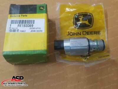 RE183369 For John Deere Solenoid Valve Fits 6020 6120 6220 6320 6420 ...