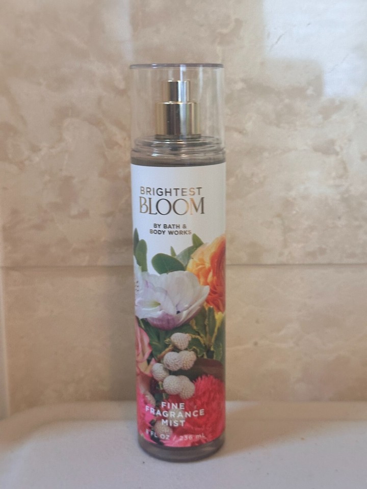 Bath & Body Works Brightest Bloom Mist Fine Fragrance Mist 8 oz NEW ...