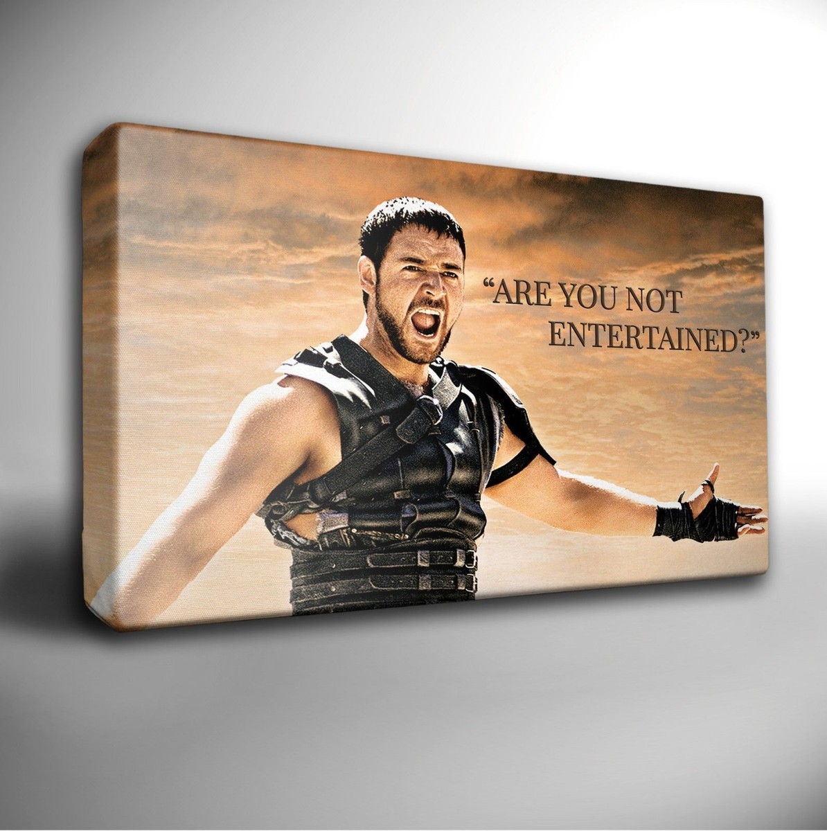 Are You Not Entertained Gladiator