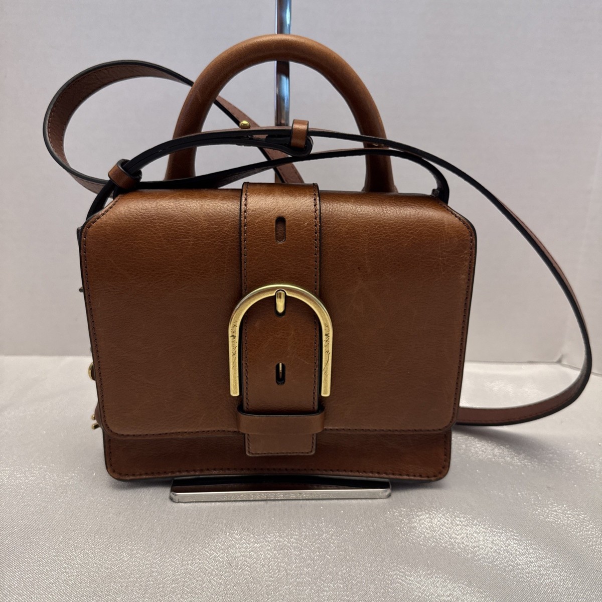 Fossil Mini Satchel Brown
