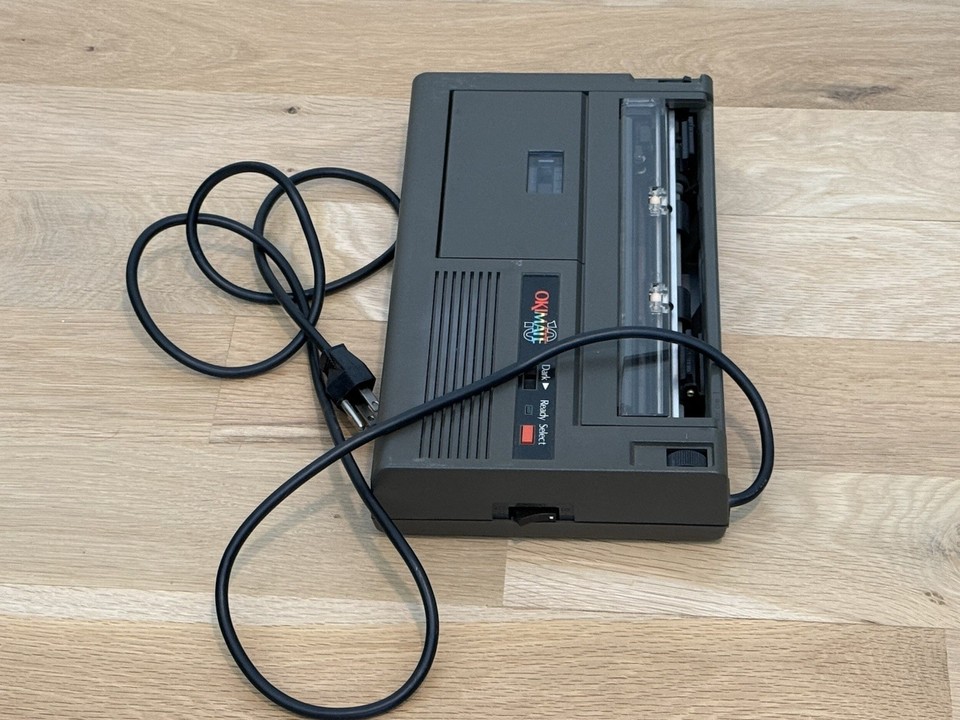 Vintage Okidata Okimate 10 Printer Color Original Untested | eBay