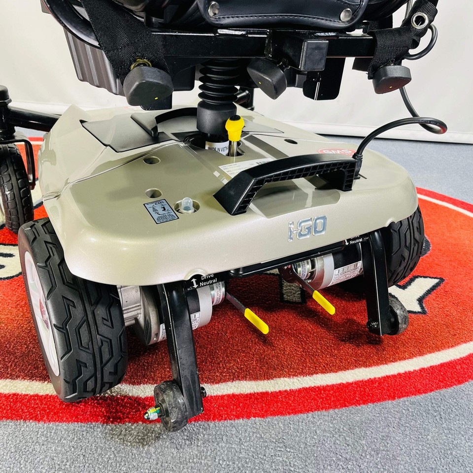 Ex-Demo I-Go Crest CSS Portable 4mph Powerchair Electric Wheelchair w ...