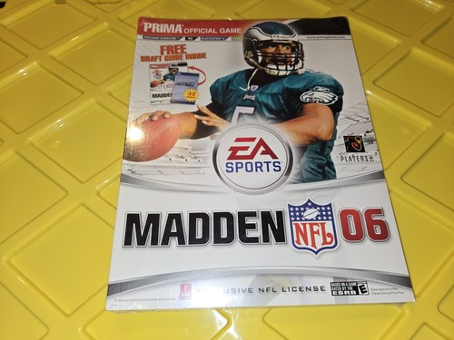 Madden NFL 06 Strategy Guide Prima Games BRAND NEW SEALED GameCube, PS2 ...