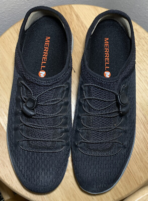 Merrell Zoe Sojourn Mesh Sneakers Lace Q2 Black Slip On Size 7 ...
