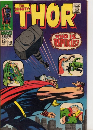 The Mighty Thor Comic Book #141 June 1967 Marvel Grade FN+ 6.5 | eBay