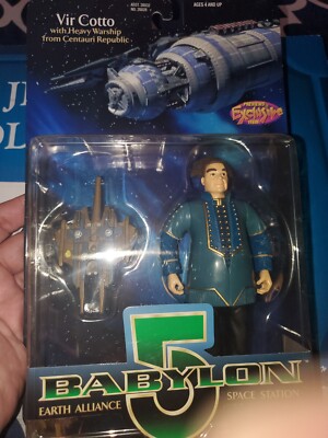 1997 Babylon 5 Vir Cotto With Warship Mint On Card Previews Exclusive ...