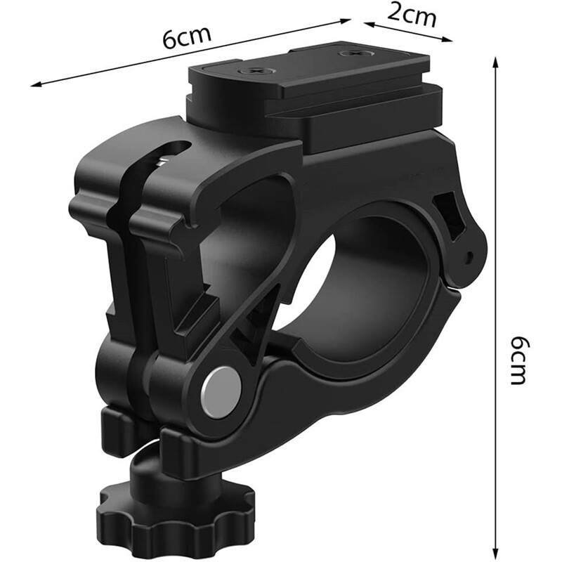 2X(Bike Light Mount Bracket - Upgrade Nylon Material Bicycle Lights ...