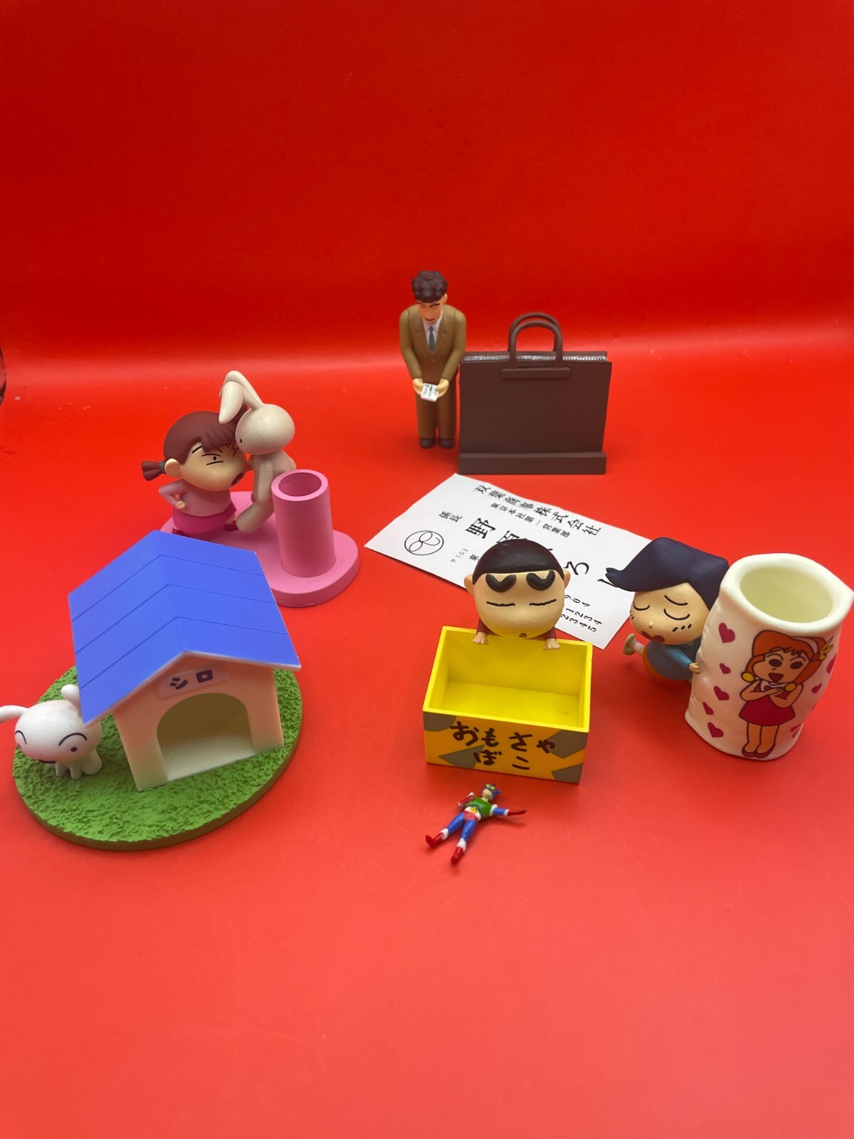 Re-Ment Miniature Crayon Shin Chan Desktop Figurines Collection Rement ...