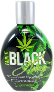 Millennium PAINT IT BLACK HEMP Dark Bronzer Tanning Lotion 13.5 oz | eBay