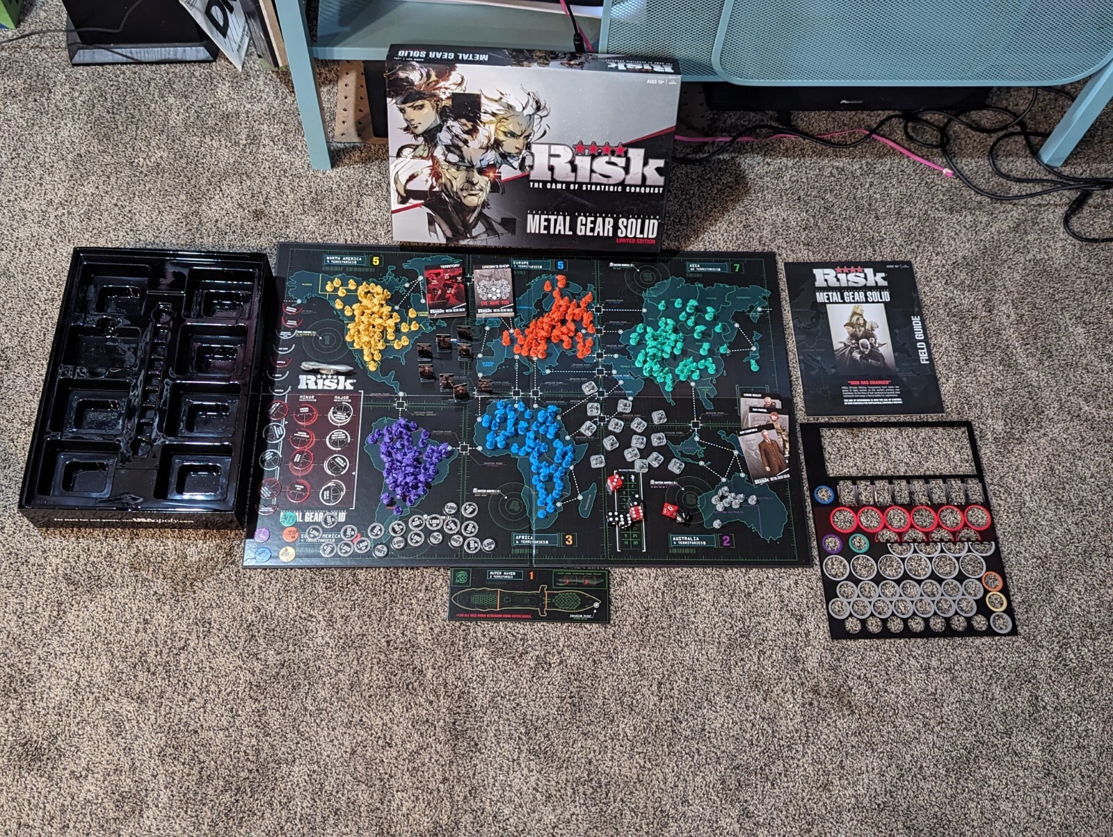 Risk Metal Gear Solid Limited Edition Board Game | eBay