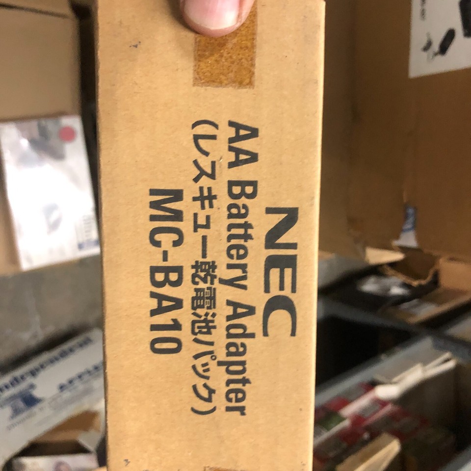 NEC MobilePro 770 AA 6v 3.6w Battery Adapter New MC-BA10 NEW RARE | eBay