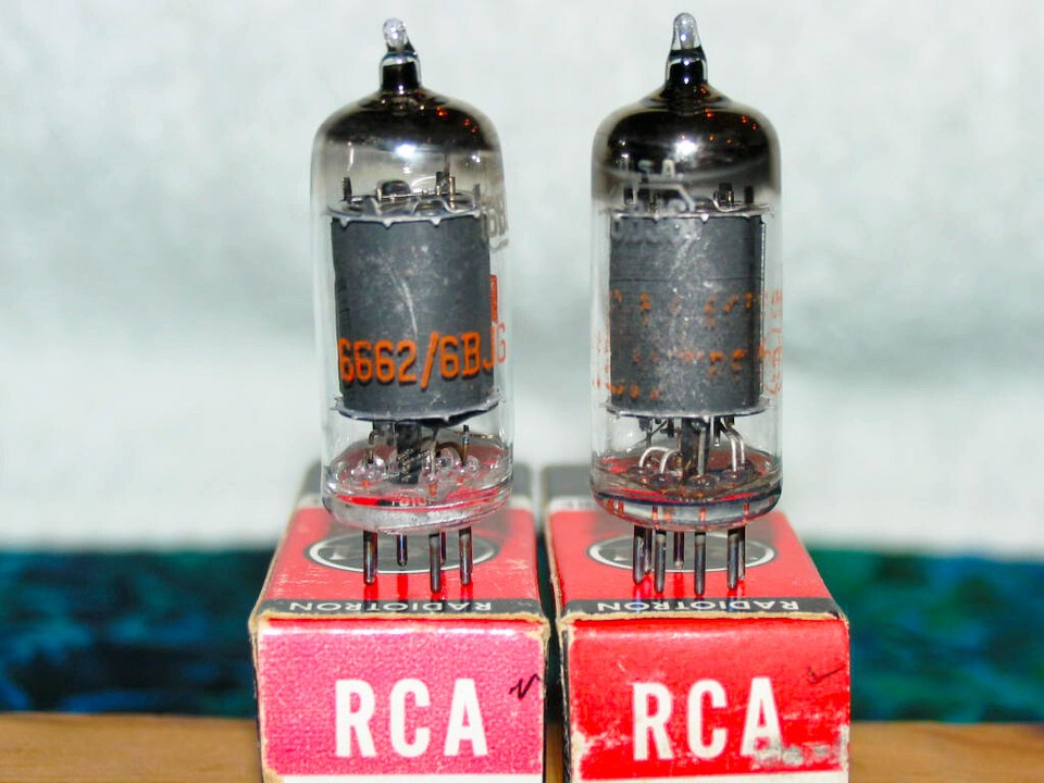 RCA 6BJ6 6662 CV3909 pentode strong closely matched pair NIB tubes | eBay