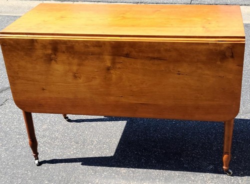 Beautiful Antique Drop Leaf Table - Great Size – VGC – GORGEOUS FINISH ...