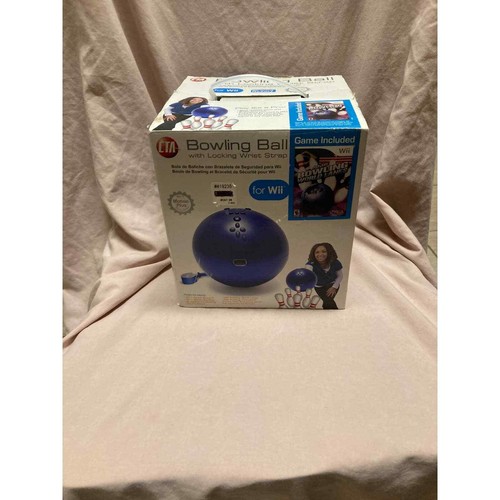 CTA Bowling Ball With Locking Wrist Strap For Nintendo Wii | eBay