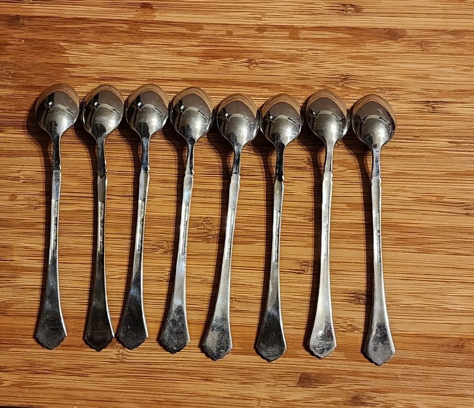 Cambridge TRACY Stainless Ribbed Glossy Silverware Flatware Cocktail ...