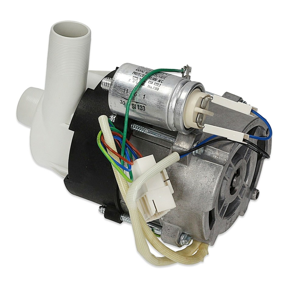 GENUINE RATIONAL CLEANING PUMP 56.00.153P 24mm IN 24mm OUT COMBI OVEN ...