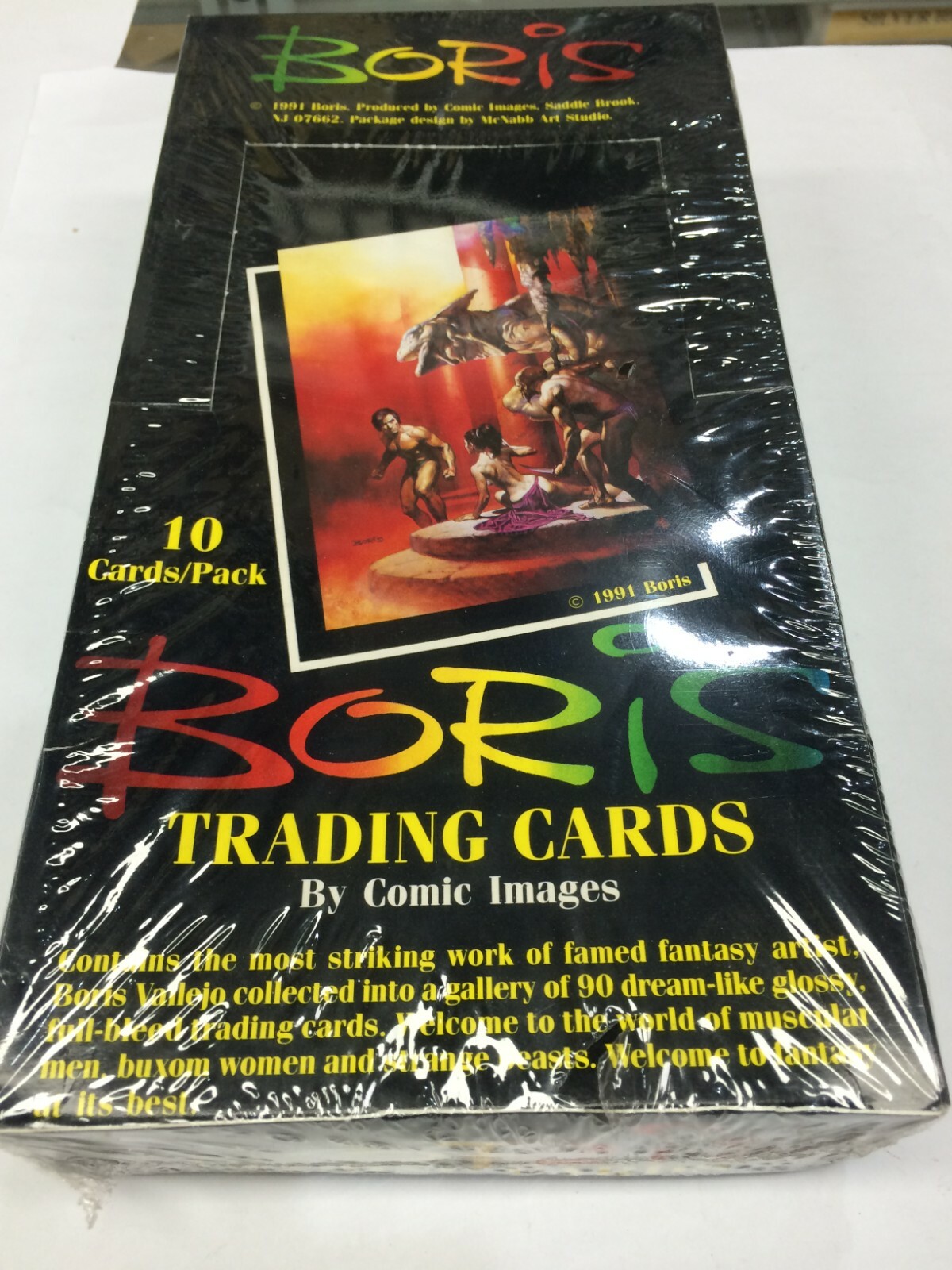 1991 Comic Image Boris Series 1 Fantasy Art Trading Card Box (48 Packs ...