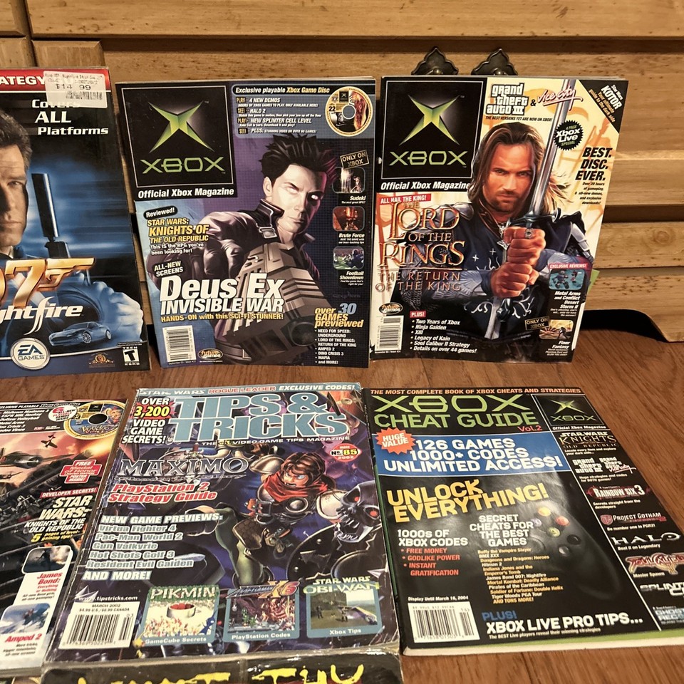 Xbox/ Video Game Magazines Lot Of 10 | eBay