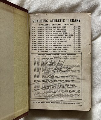 1916 Spalding’s Official Baseball Guide HC ANTIQUE MLB | eBay