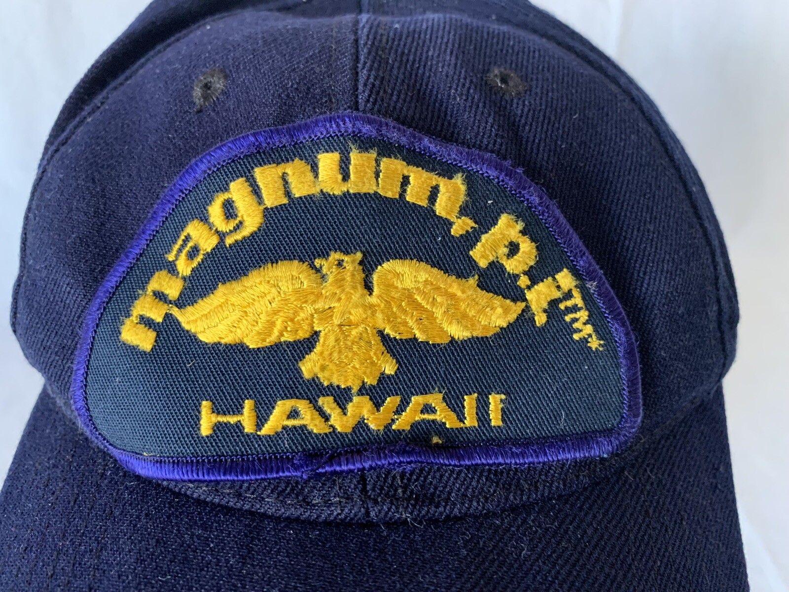 Magnum PI Hawaii Hat Adjustable Cap Embroidered Patch… - Gem